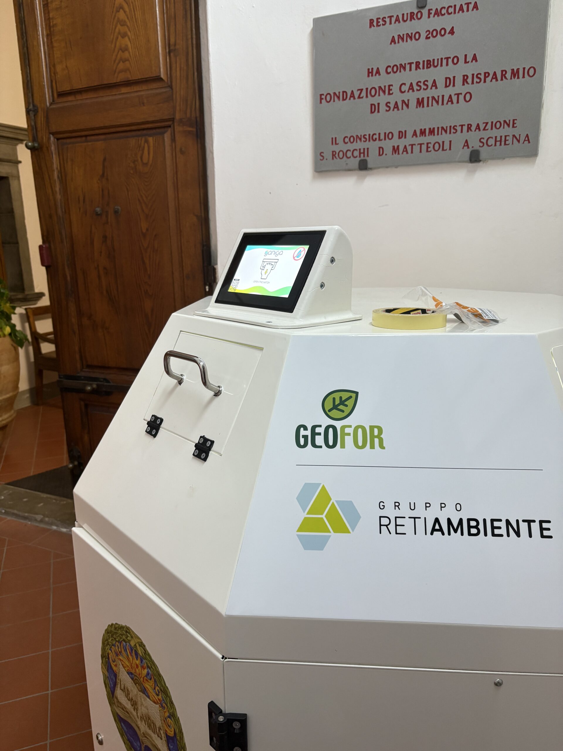 San Miniato: Geofor installa cestini intelligenti - Gruppo Retiambiente
